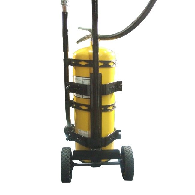 Cart to carry a class D extinguisher (metal fire) | Sylprotec.com